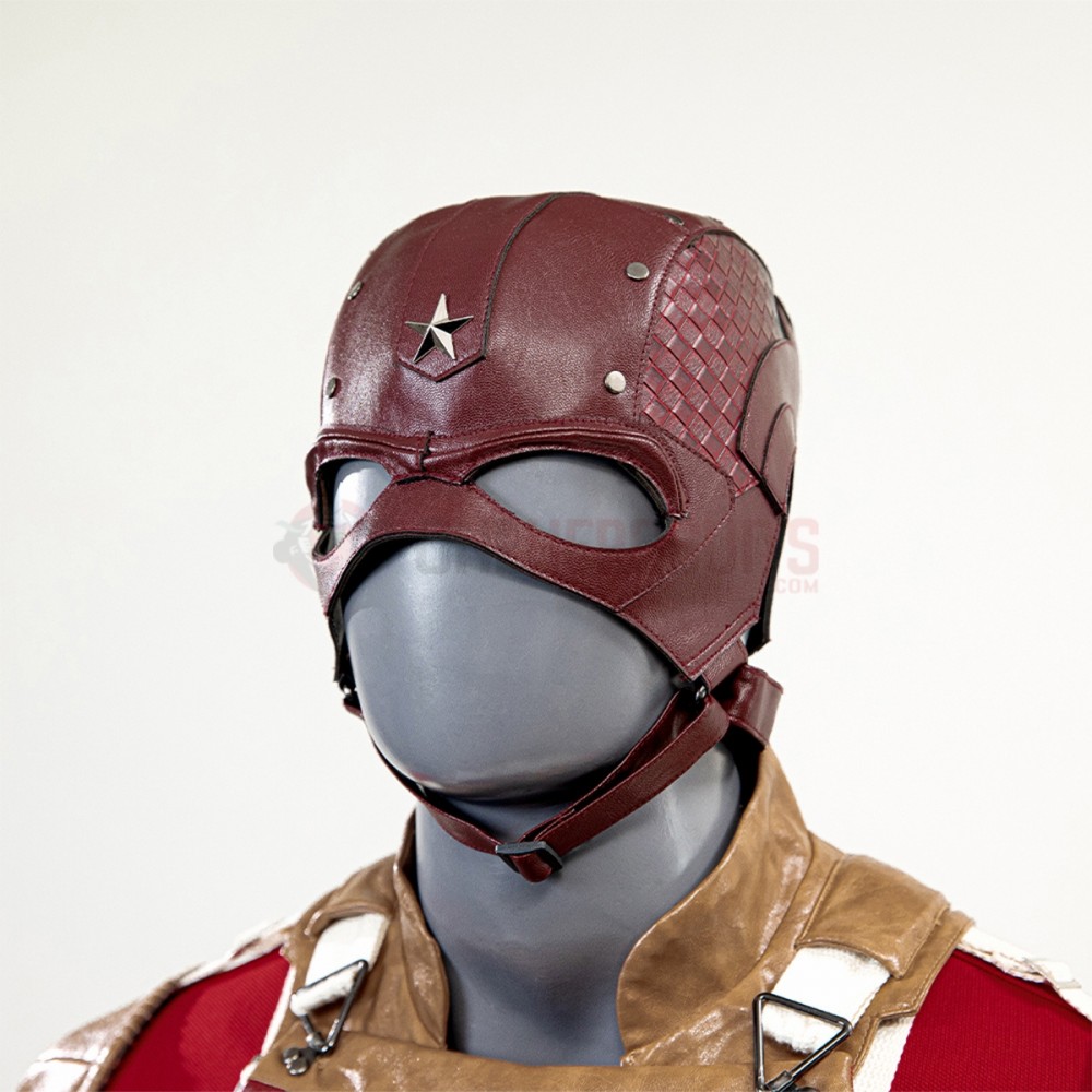 Thunderbolts Cosplay Costumes Red Guardian Suits Top Level