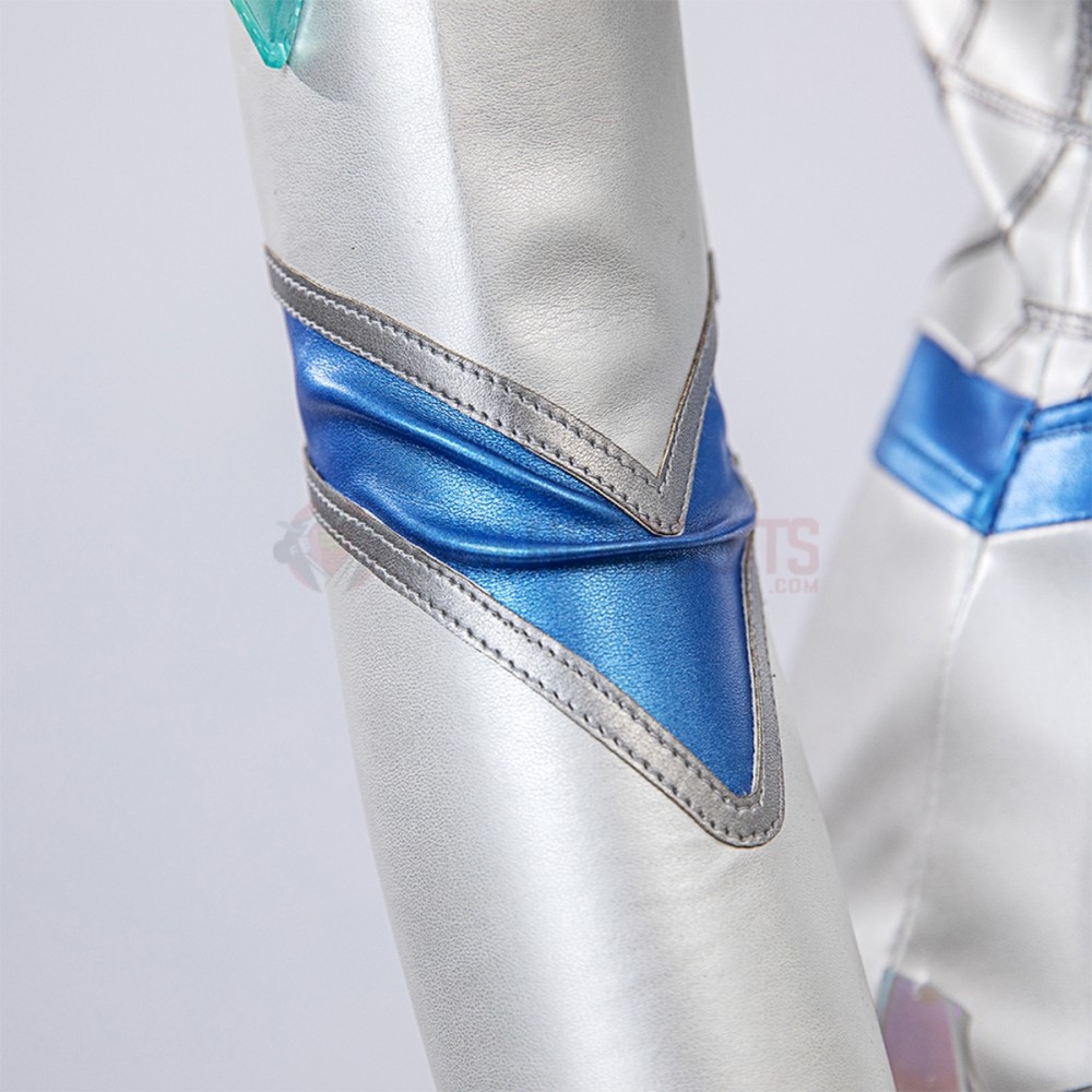 Marvel Rivals Emma Frost Cosplay Costumes White Queen Leather Top Level ...