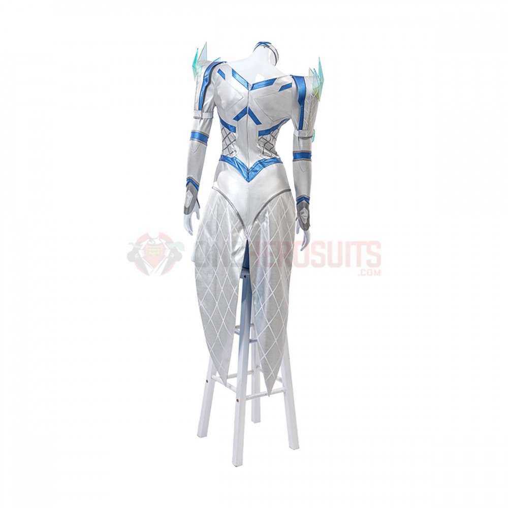 Marvel Rivals Emma Frost Cosplay Costumes White Queen Leather Top Level ...