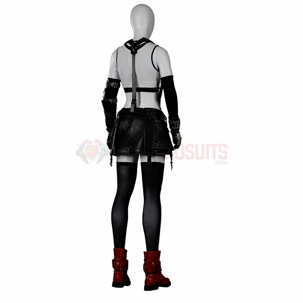 Final Fantasy VII Remake Cosplay Costumes Tifa Lockhart Suits Top Level