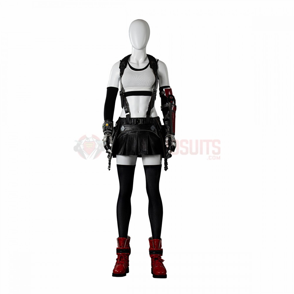 Final Fantasy VII Remake Cosplay Costumes Tifa Lockhart Suits Top Level