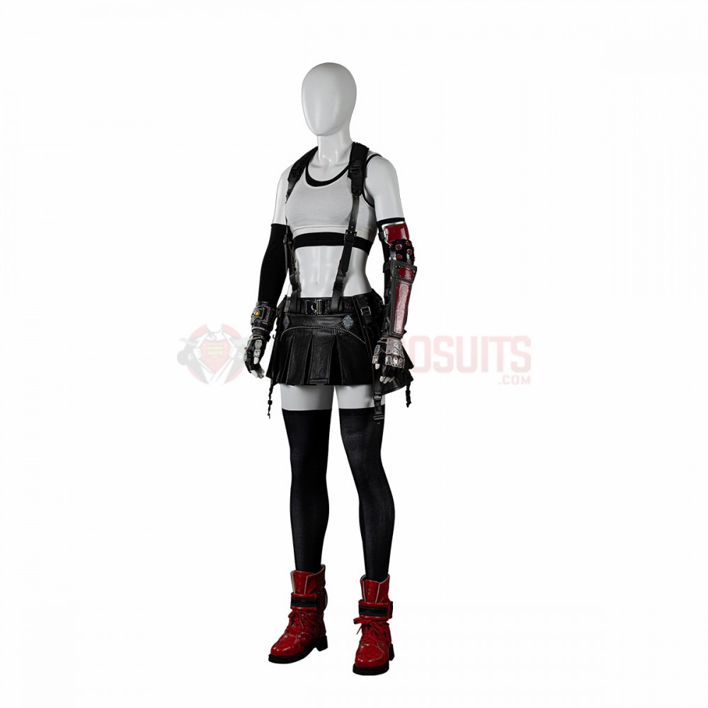 Final Fantasy VII Remake Cosplay Costumes Tifa Lockhart Suits Top Level