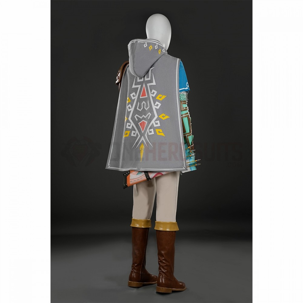 The Legend of Zelda Cosplay Costumes TOTK Link Suits Top Level
