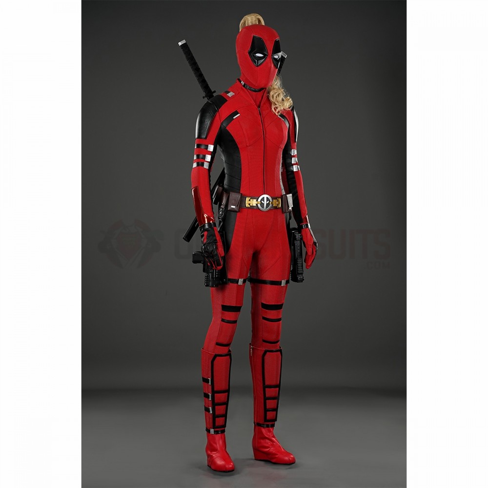 Deadpool 3 Deadpool & Wolverine Cosplay Costumes Lady Deadpool Suits ...