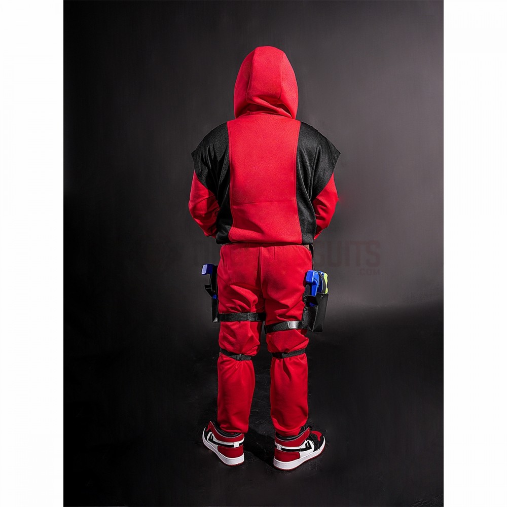 Kidpool Cosplay Costumes Kids Deadpool Hoodies Gifts For Kids