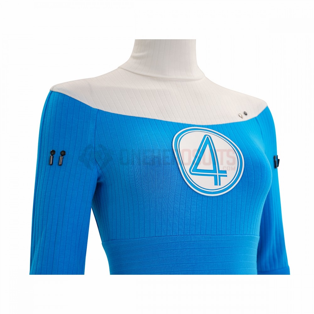 2025 The Fantastic Four First Steps Invisible Woman Cosplay Costumes ...