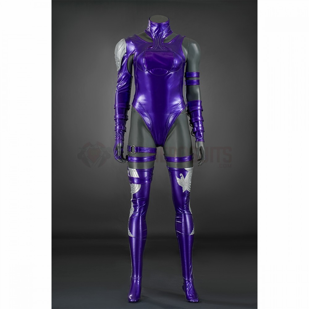 Marvel Rivals Psylocke Cosplay Costumes Kwannon Halloween Female Suits