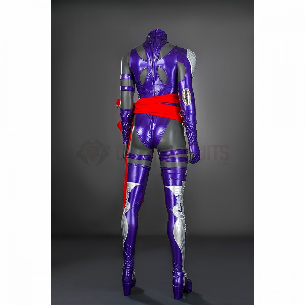 Marvel Rivals Psylocke Cosplay Costumes Kwannon Halloween Female Suits