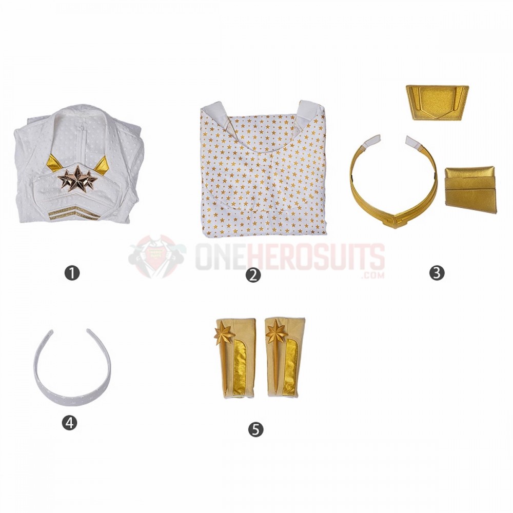 Starlight S2 Cosplay Costumes Annie January Suits With Cloak Top Level