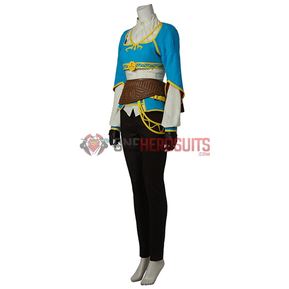 Princess Zelda Cosplay Costume The Legend of Zelda Breath of the Wild Suit