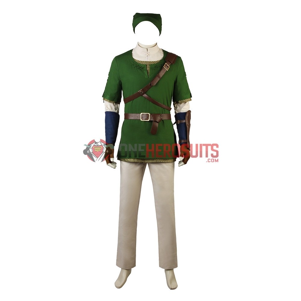 Twilight Princess Version Cosplay Costume The Legend of Zelda Link Hero ...