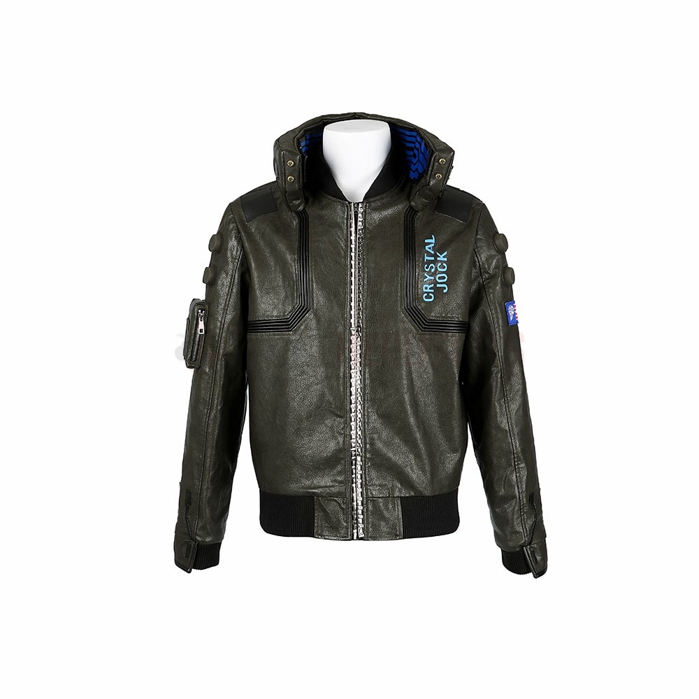 2077 Vincent Cosplay Costume Leather Jacket Suit
