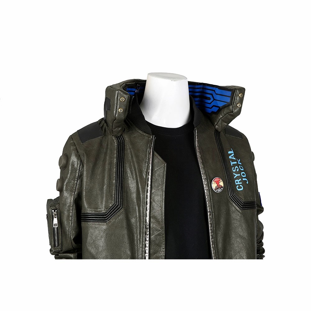 2077 Vincent Cosplay Costume Leather Jacket Suit