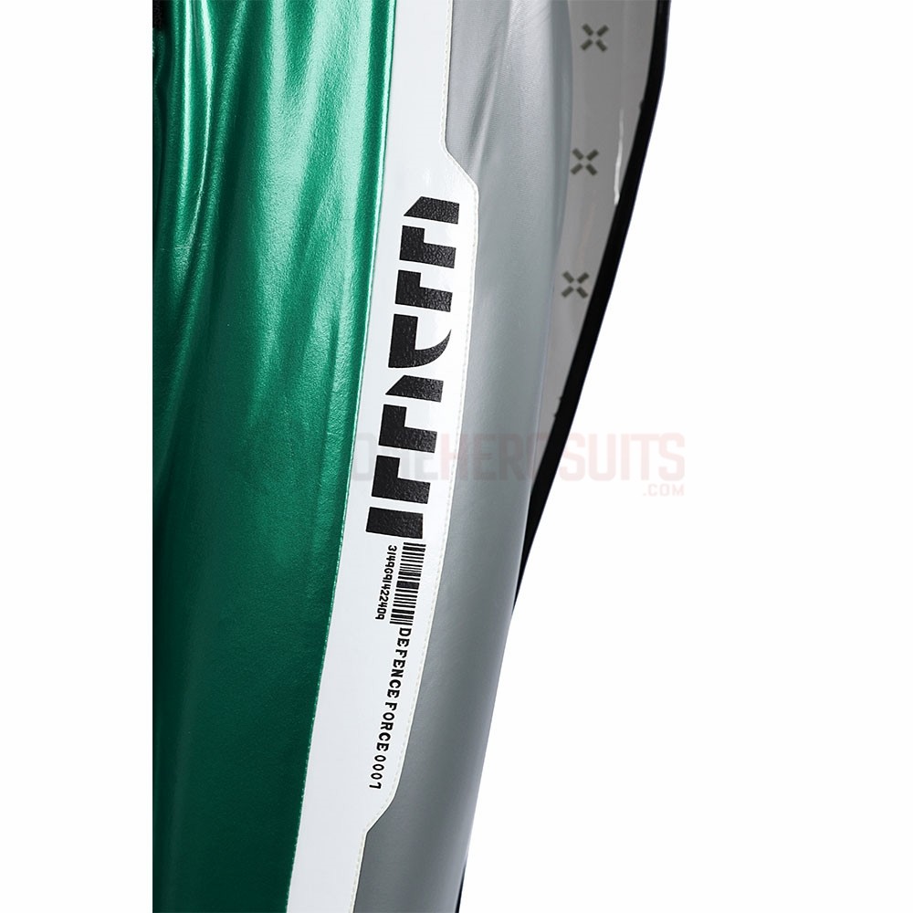 Stellar Blade EVE 07 Cosplay Costume Green Suit