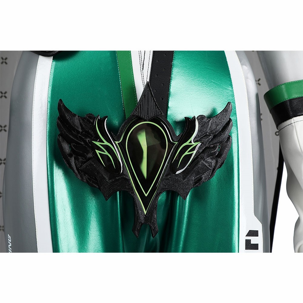 Stellar Blade EVE 07 Cosplay Costume Green Suit