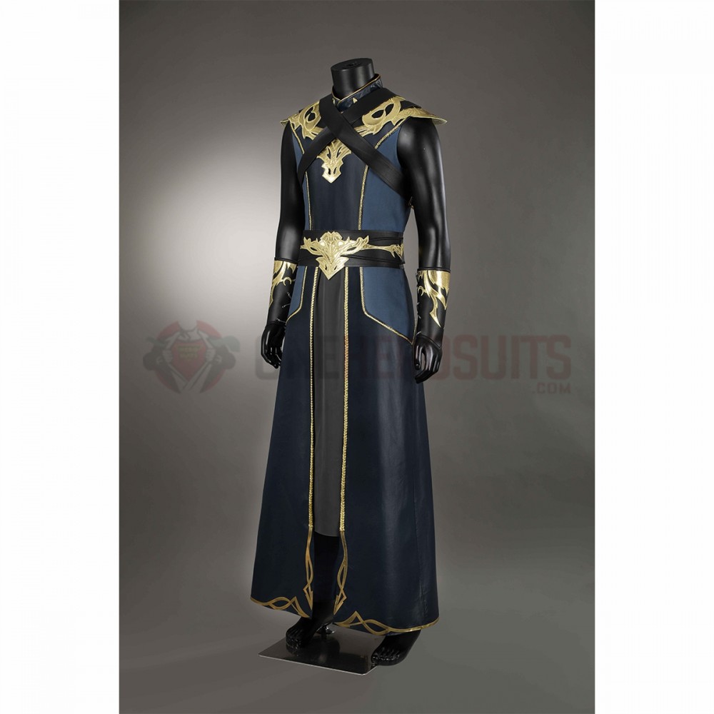 Baldur's Gate 3 Cosplay Costumes The Dark Urge Sorcerer Robe Suits