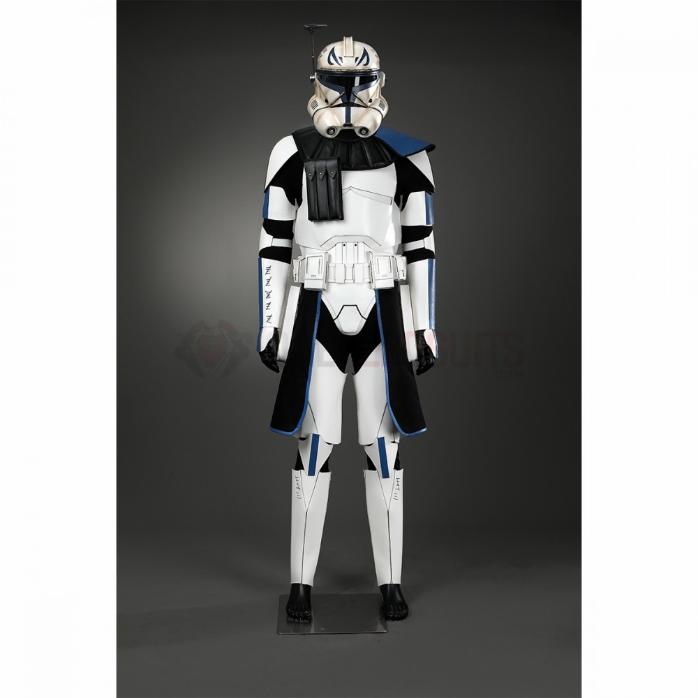 Star Wars The Clone Wars Cosplay Costume Captain Rex Suit