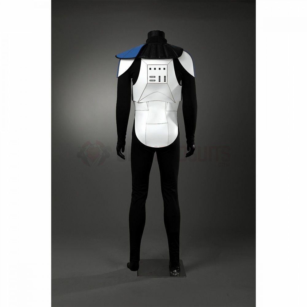 Star Wars The Clone Wars Cosplay Costume Captain Rex Suit