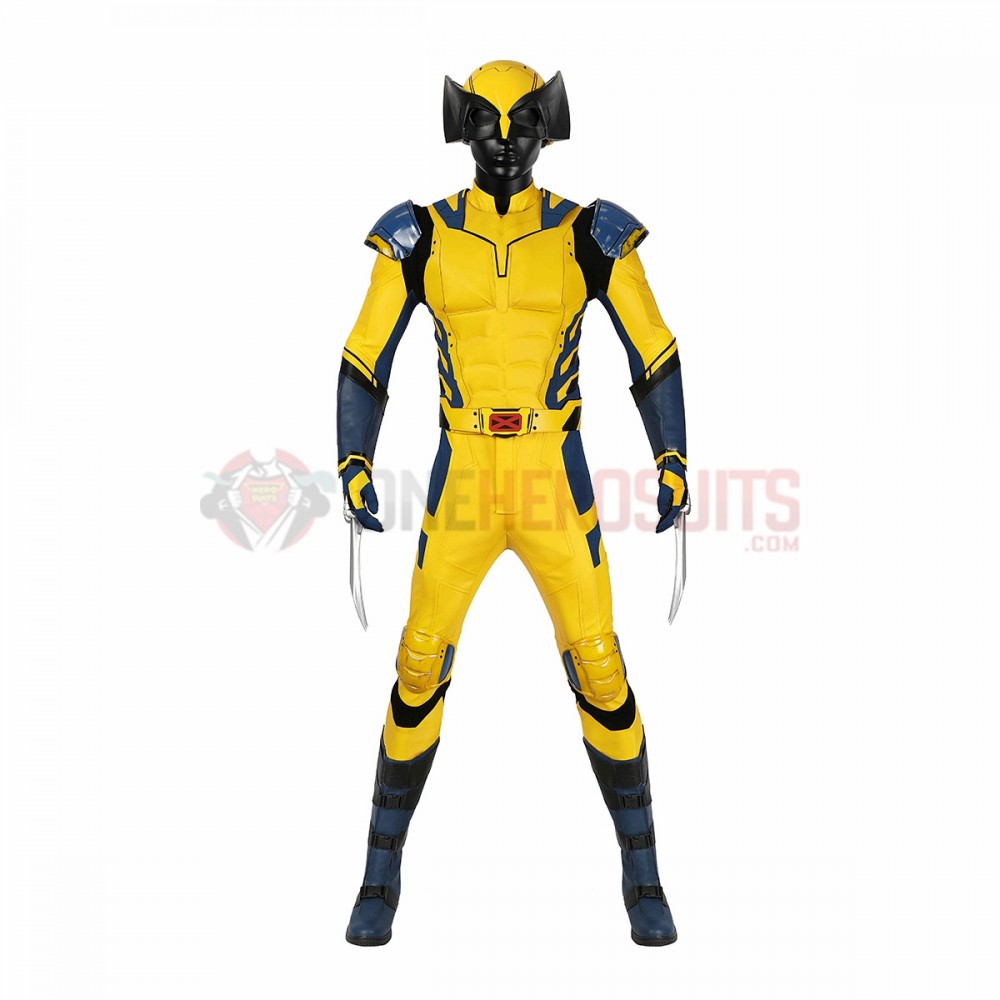 Wolverine Logan Cosplay Costume Deadpool & Wolverine Suit