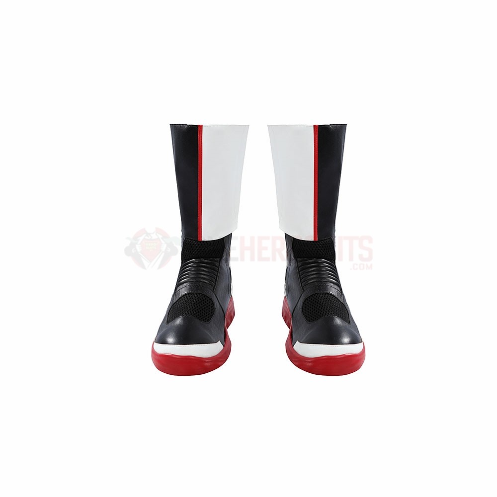 Mister Terrific Cosplay Costume White Leather Suit