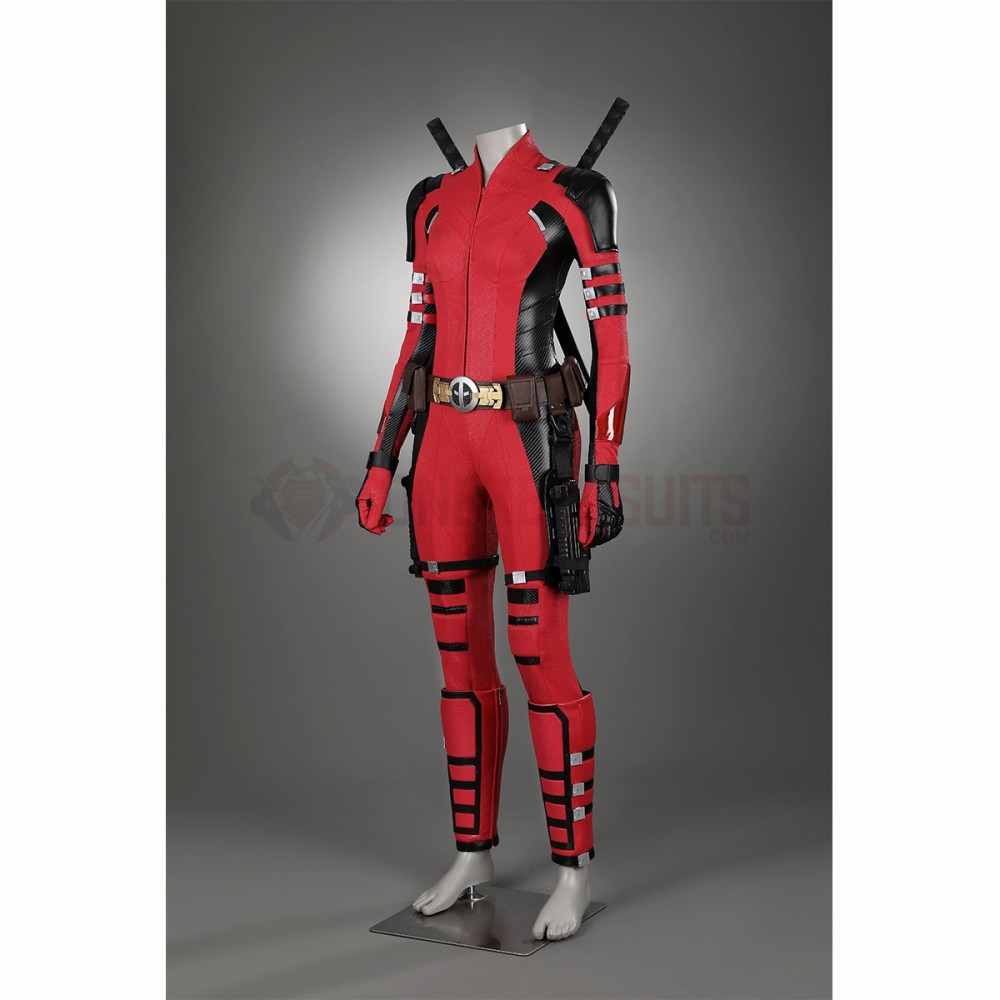 Lady Deadpool Cosplay Costumes Deadpool 3 Female Top Level Suits