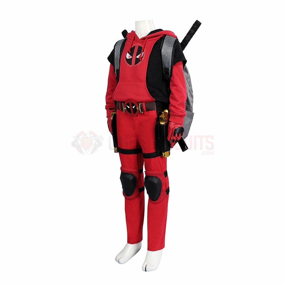 Kid Deadpool & Wolverine Complex Cosplay Costume Kidpool Suit