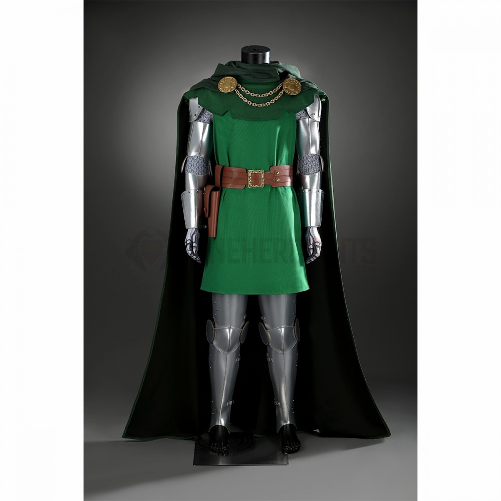 Fantastic Four Dr.Doom Cosplay Costumes Victor Von Doom Retro Edition Suits