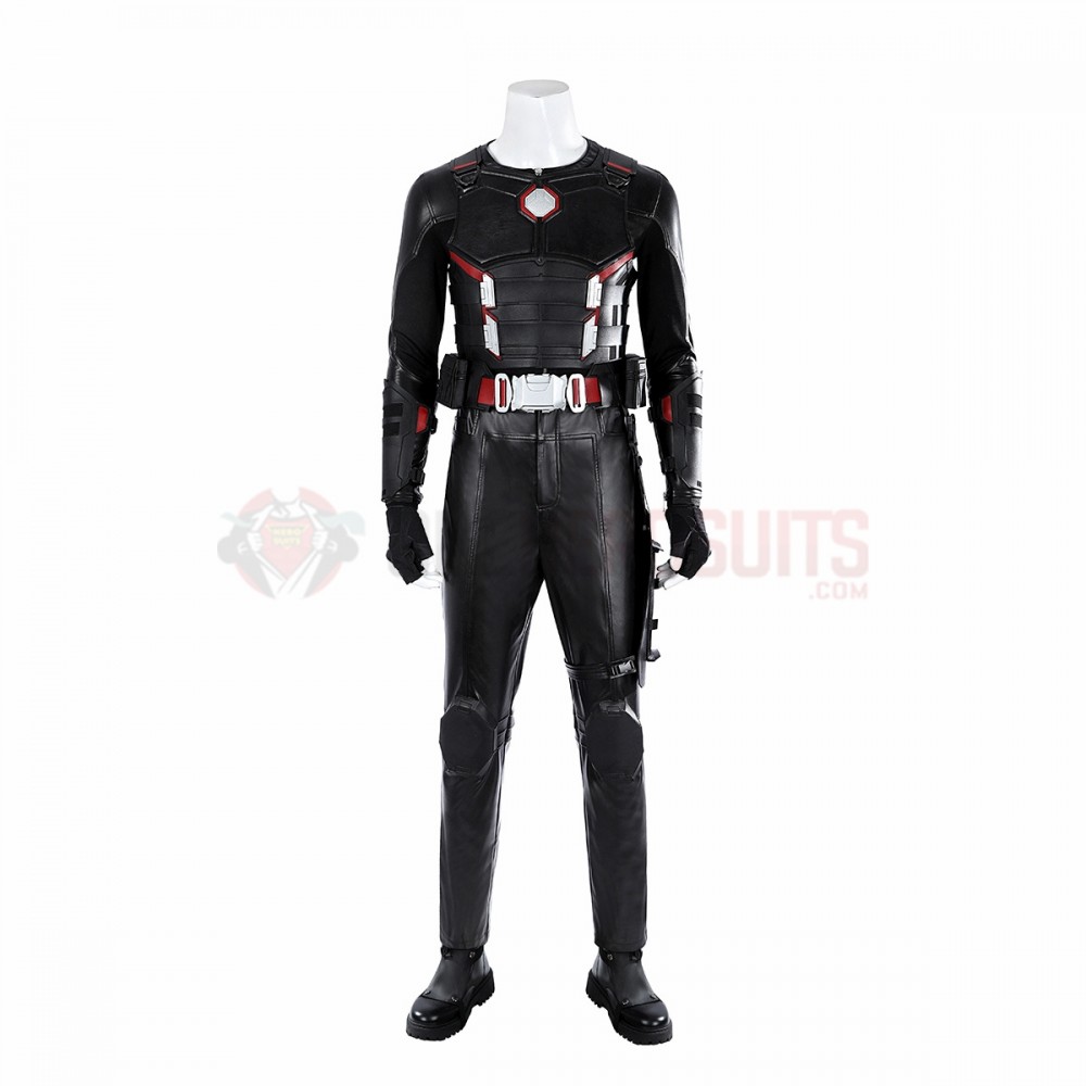 Deadpool & Wolverine Cosplay Costume Blade Black Leather Suit