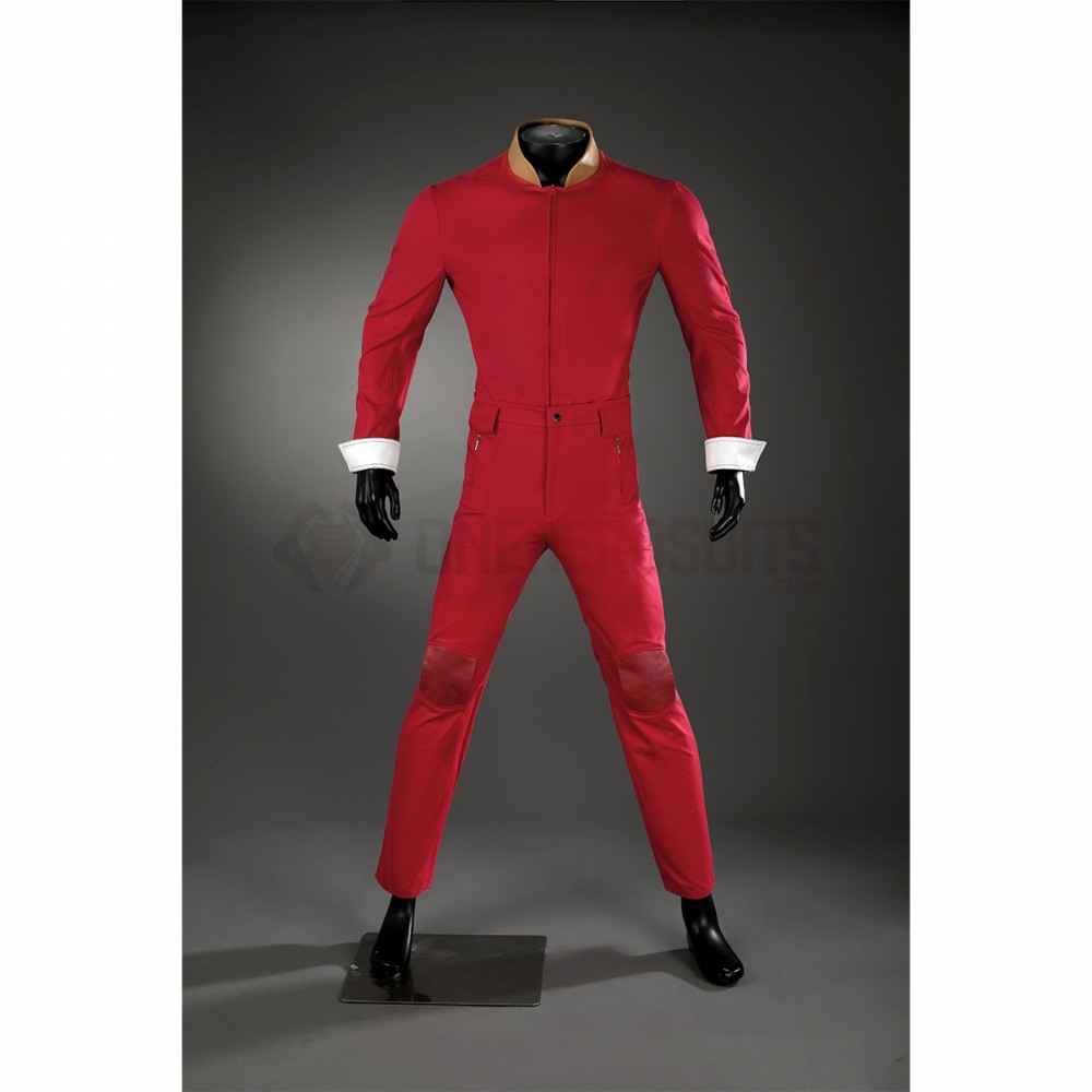 Thunderbolts Cosplay Costume Red Guardian Suit