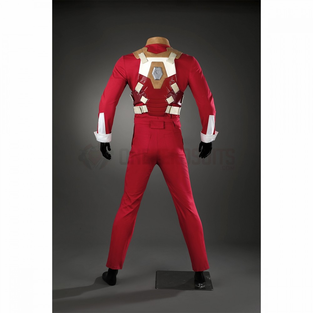 Thunderbolts Cosplay Costume Red Guardian Suit
