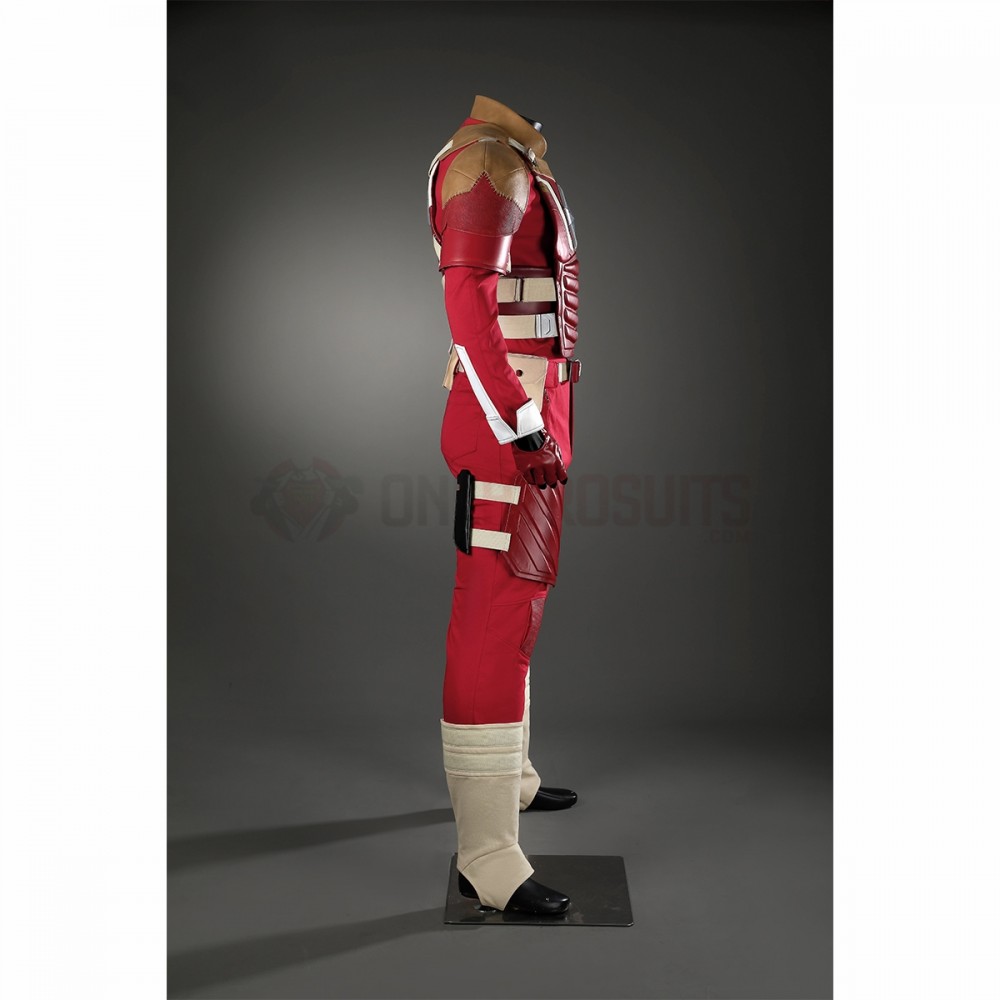 Thunderbolts Cosplay Costume Red Guardian Suit