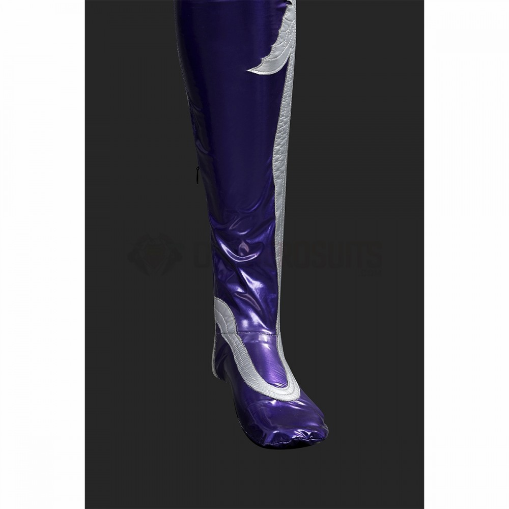Marvel Rivals Cosplay Costumes Psylocke Purple Leather Cosplay Suits