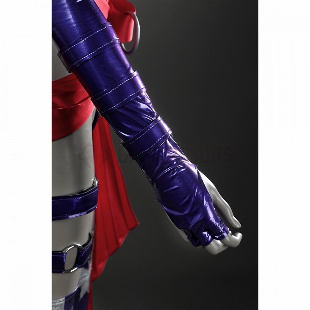 Marvel Rivals Cosplay Costumes Psylocke Purple Leather Cosplay Suits