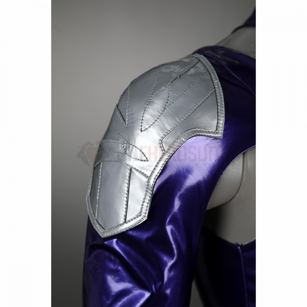 Marvel Rivals Cosplay Costumes Psylocke Purple Leather Cosplay Suits
