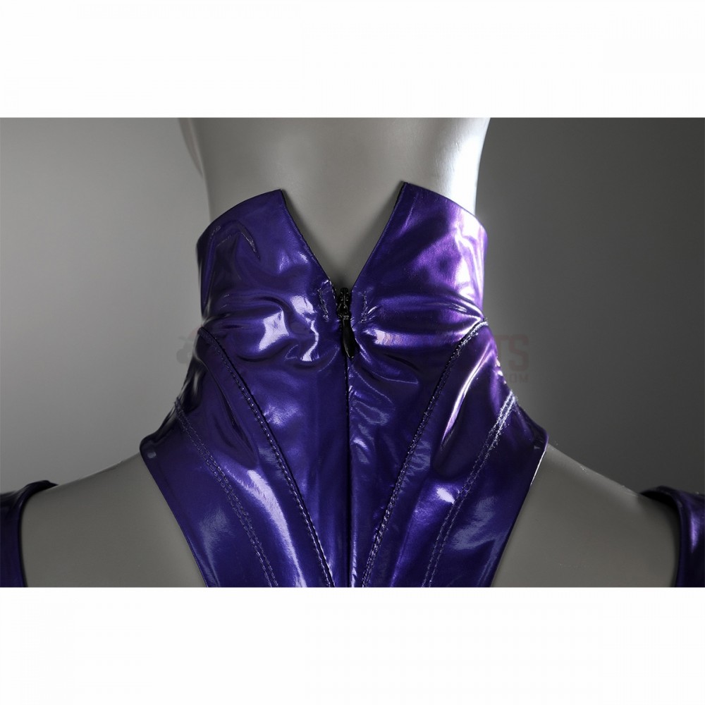 Marvel Rivals Cosplay Costumes Psylocke Purple Leather Cosplay Suits