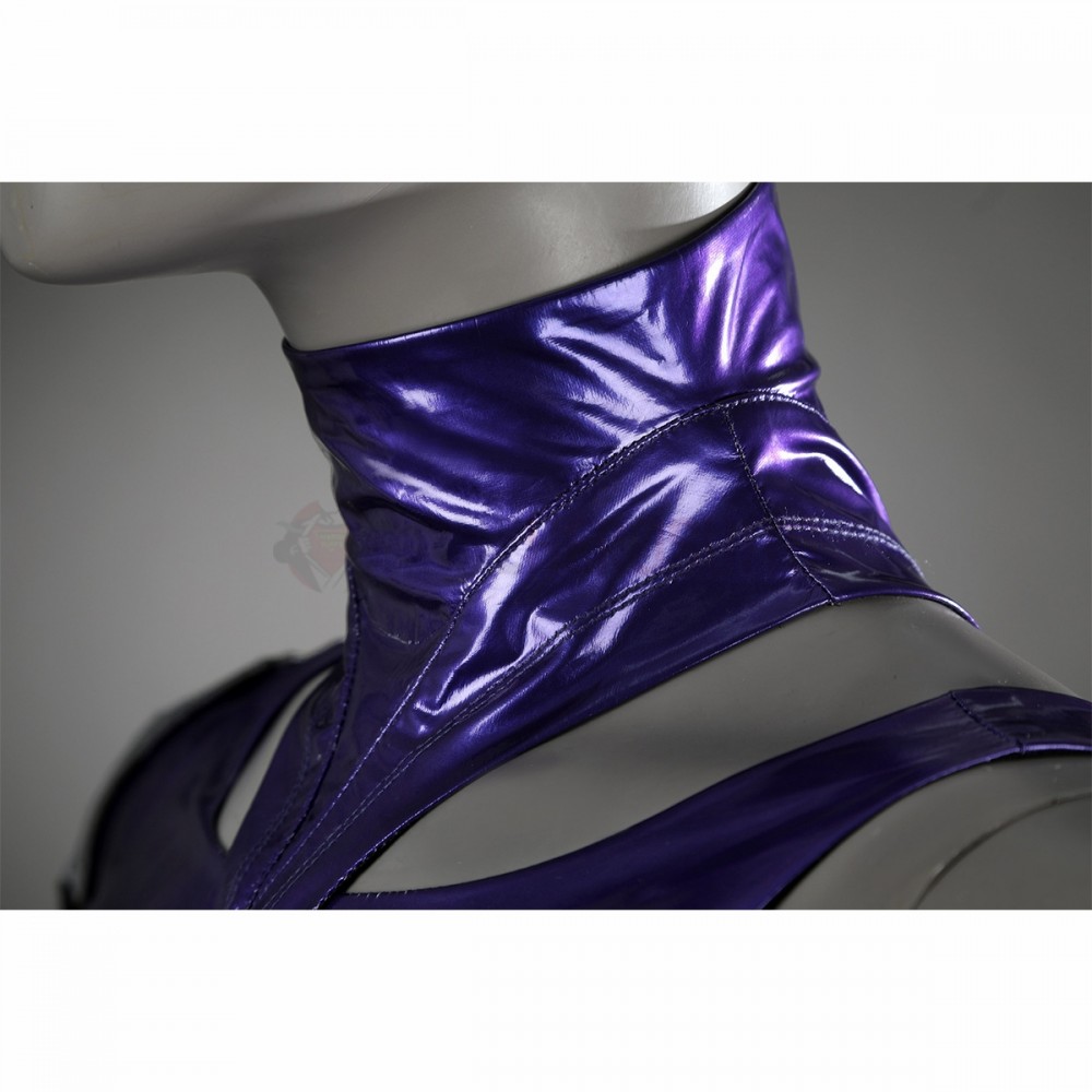 Marvel Rivals Cosplay Costumes Psylocke Purple Leather Cosplay Suits