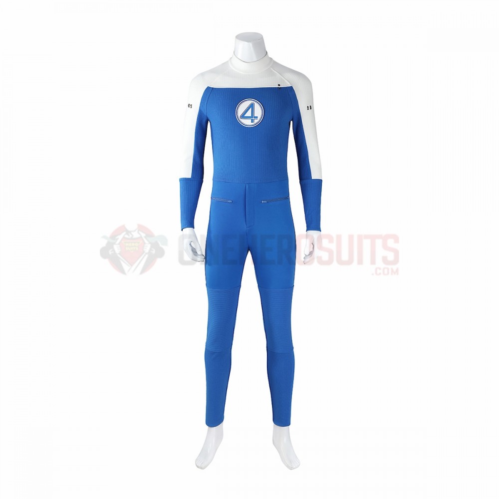 The Fantastic Four First Steps Cosplay Costume Human Torch Suit