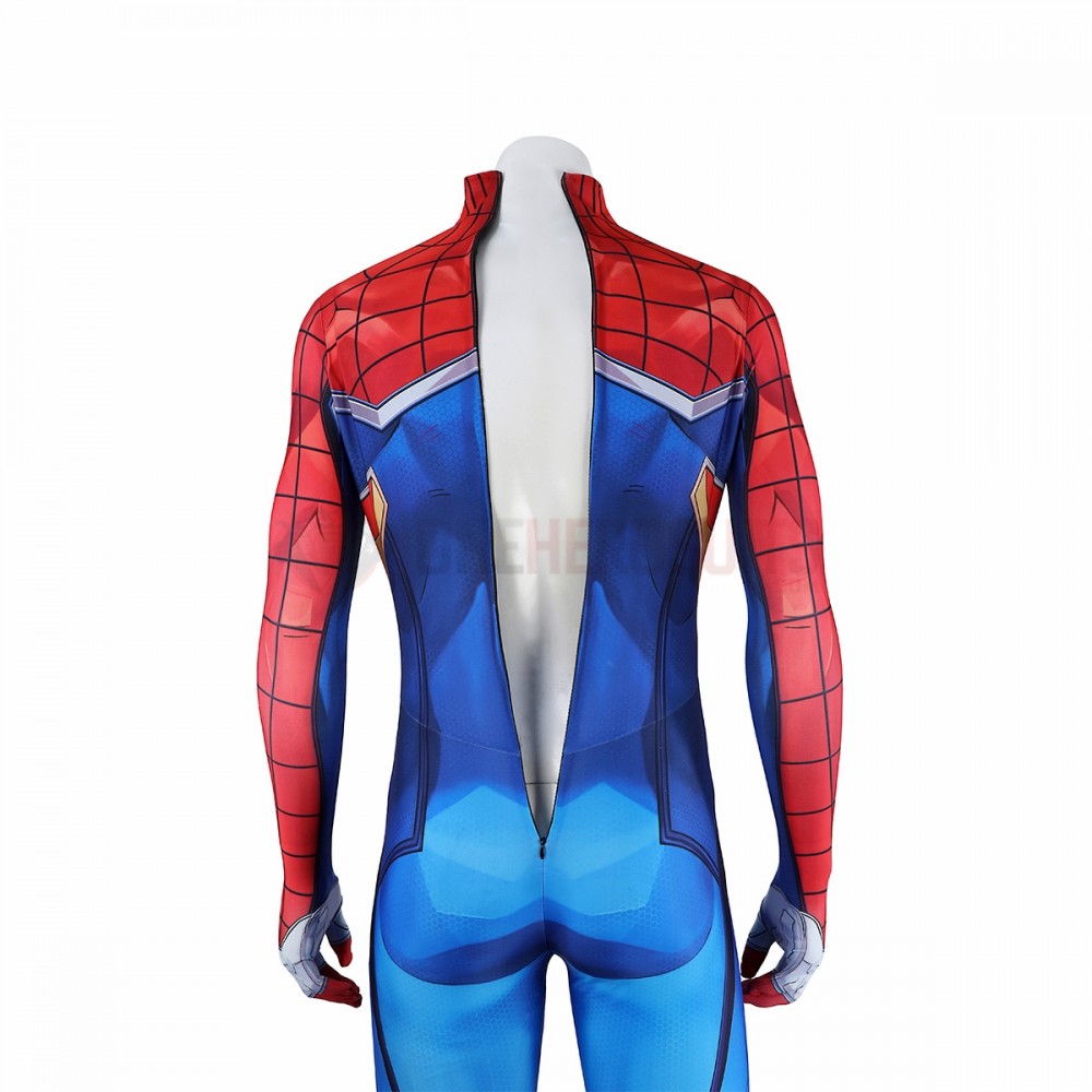Marvel Rivals Spider-Man Cosplay Costume Spider-Punk 2099 Suit