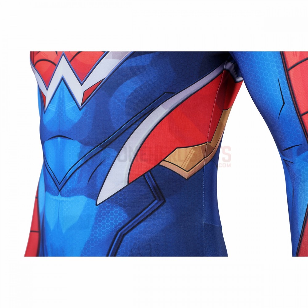 Marvel Rivals Spider-Man Cosplay Costume Spider-Punk 2099 Suit