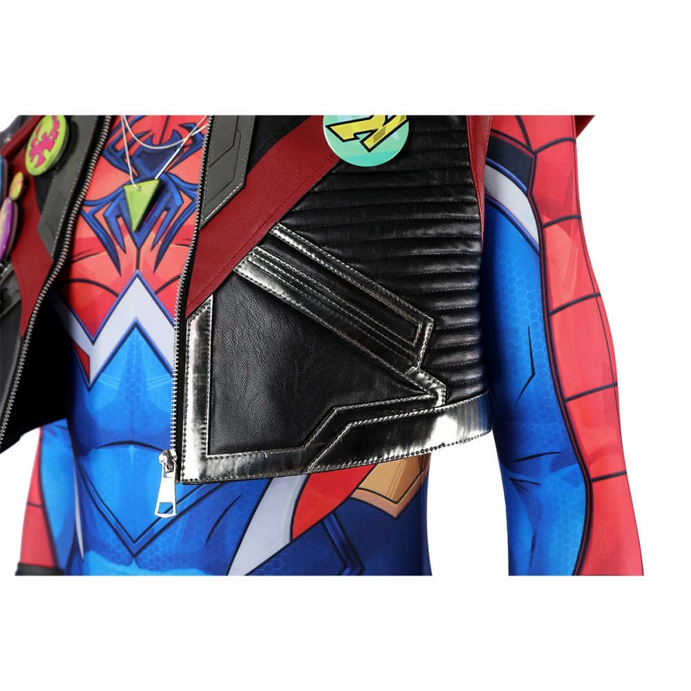 Marvel Rivals Spider-Man Cosplay Costume Spider-Punk 2099 Suit