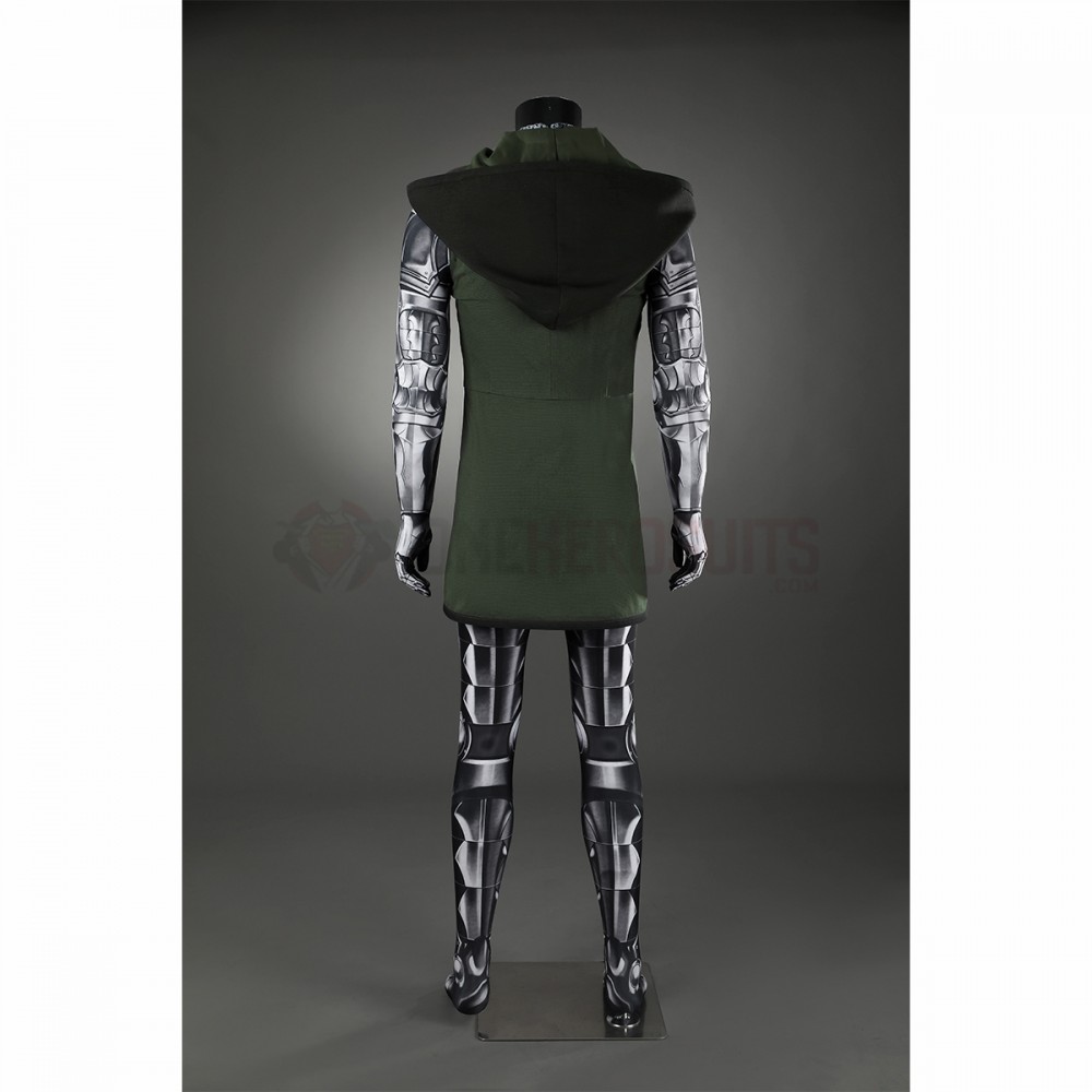 Doctor Doom Cosplay Costumes Victor von Doom Green Suits Promotional ...