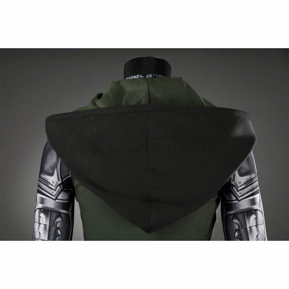 Doctor Doom Cosplay Costumes Victor von Doom Green Suits Promotional ...