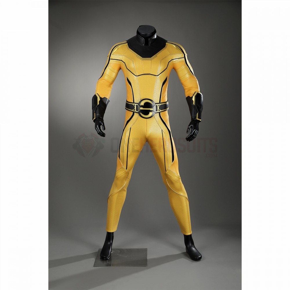 Thunderbolts Cosplay Costume Sentry Leather Suit