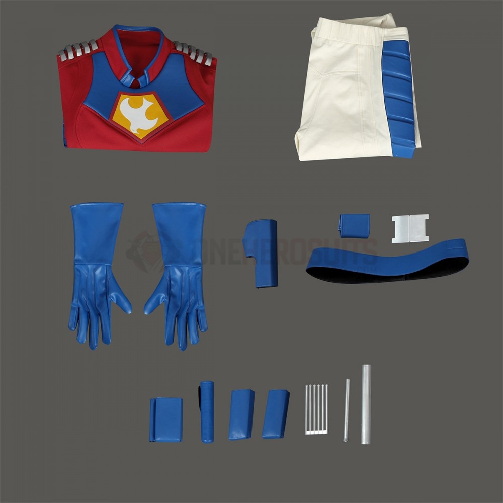 Peacemaker Season 1 Cosplay Costume Christopher Smith Suit