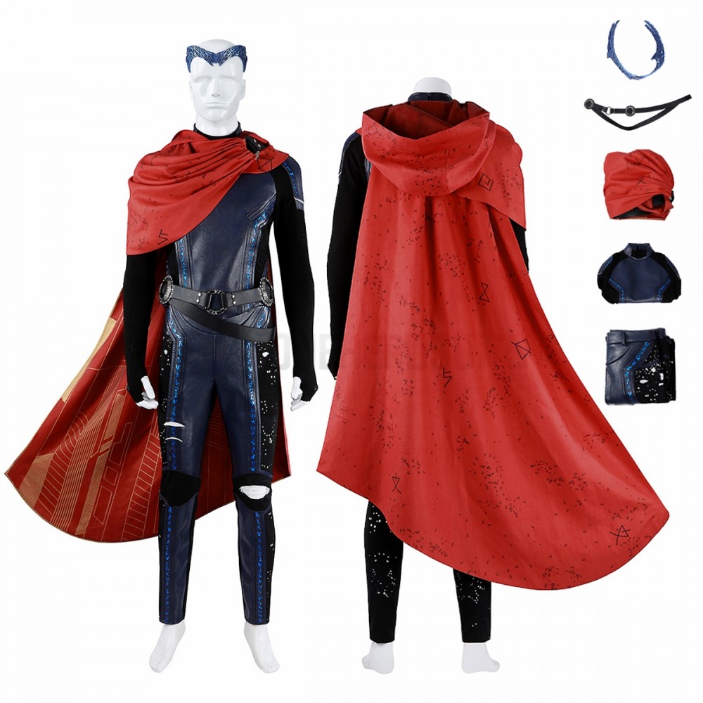 Agatha All Along Wiccan Cosplay Costumes Billy Kaplan Suits
