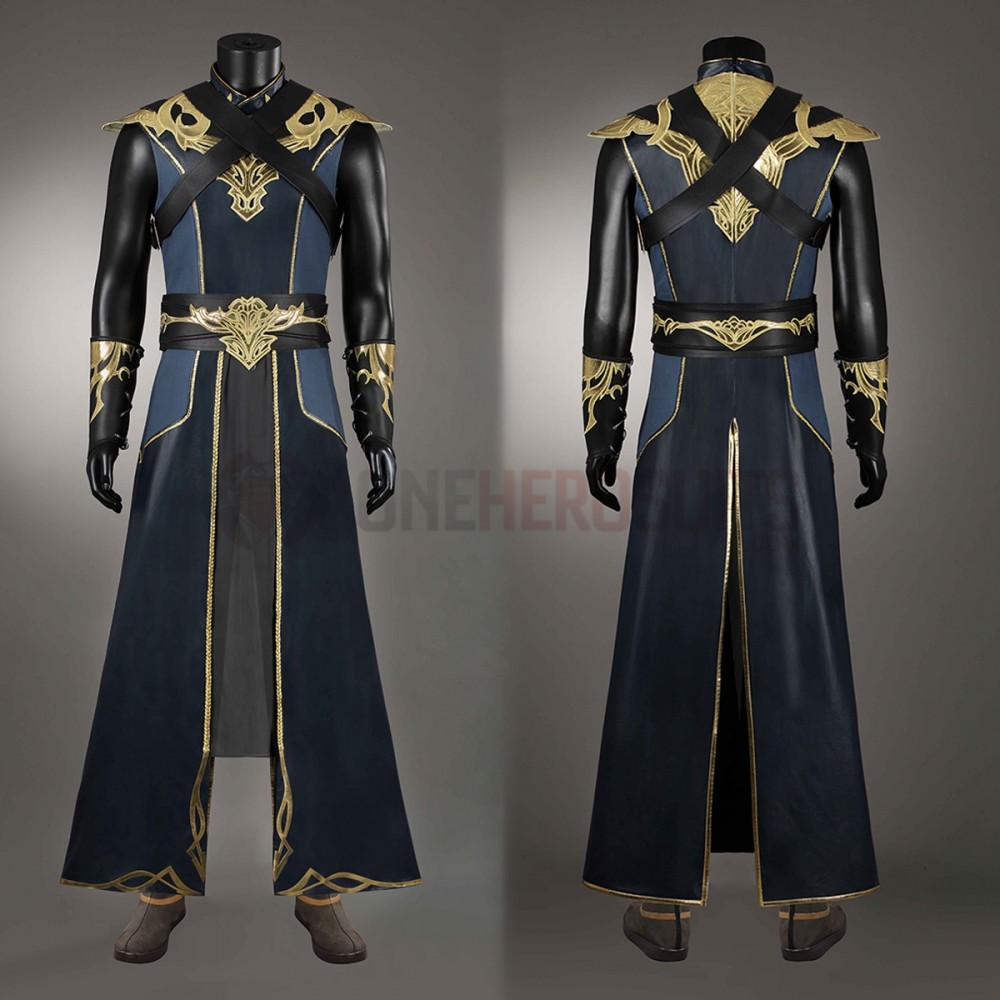 Baldur's Gate 3 Cosplay Costumes The Dark Urge Sorcerer Robe Suits