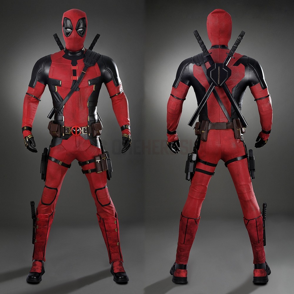 Deadpool & Wolverine Cosplay Costumes Deadpool 3 Wade Wilson Deluxe Suits