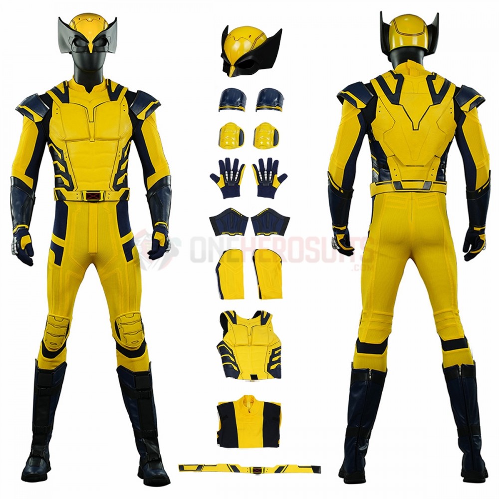 Deadpool & Wolverine Cosplay Costumes Wolverine Logan Suits Top Level