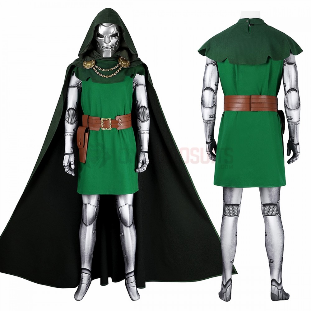 Doctor Doom Cosplay Costumes Victor von Doom Suits Comic Edition
