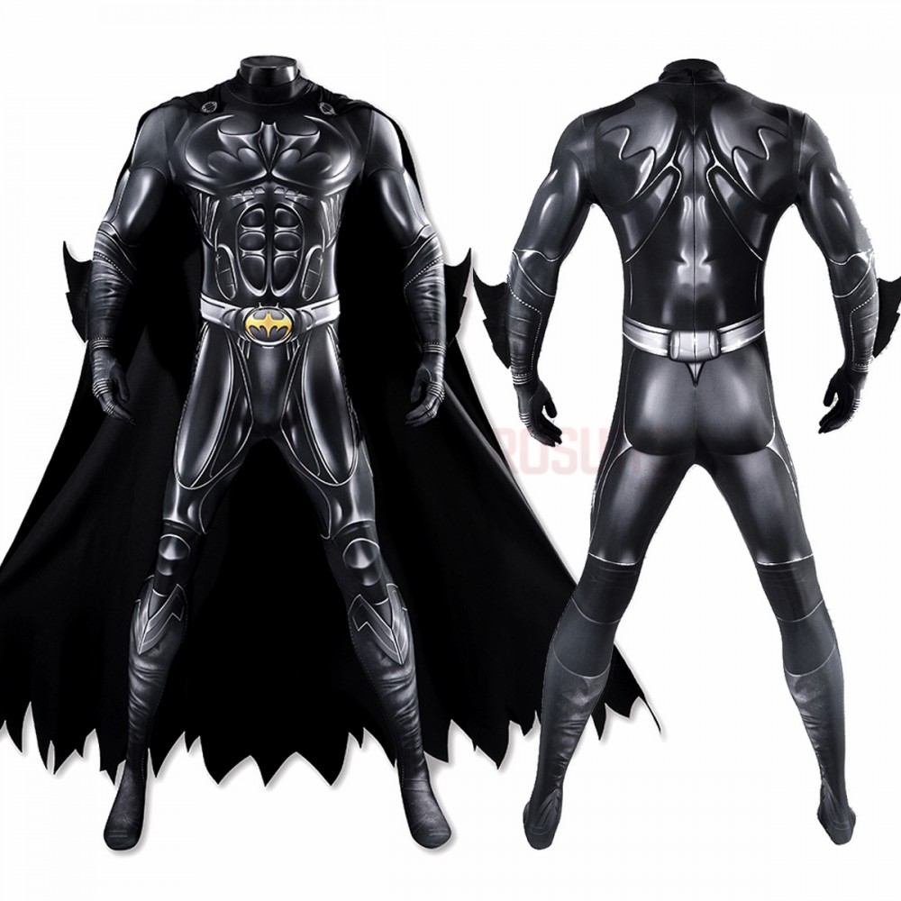 Forever Bruce Wayne Cosplay Costume Bruce Wayne Spandex Bodysuit